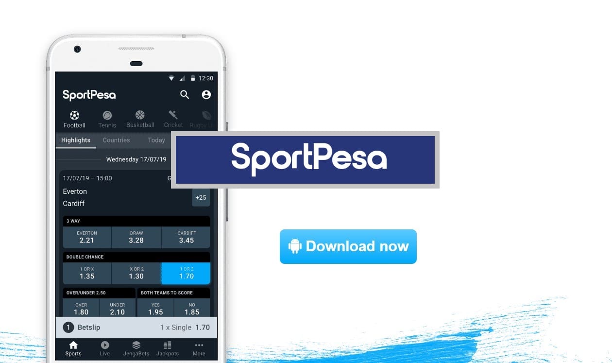 Sportspesa APP - for Android (APK), Login, games, jackpot • androidspin.com